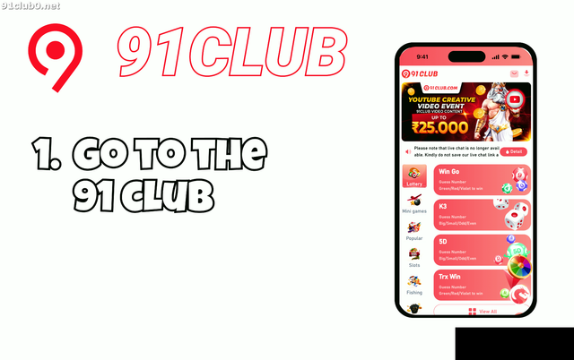 91 Club Login
